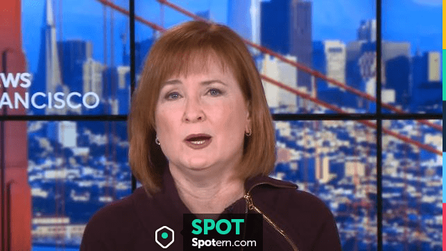 Calvin Klein Asymmetric Zip Dress worn by Anna Werner as seen in CBS ...