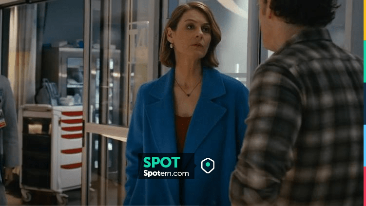 Rails Lore Coat Topaz worn by Alet Taylor as seen in Chicago Med ...