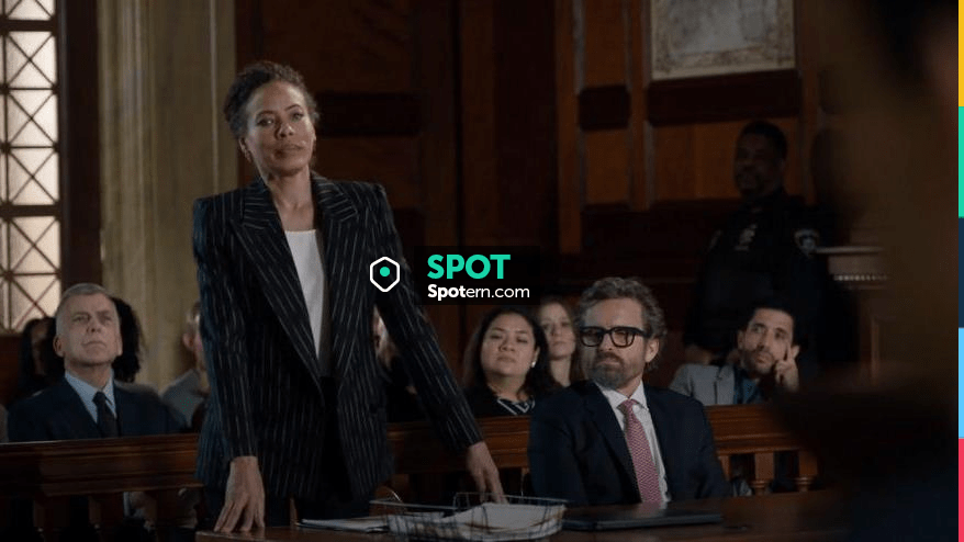 Chaqueta de raya rota de doble botonadura para mujer de Alexander ...