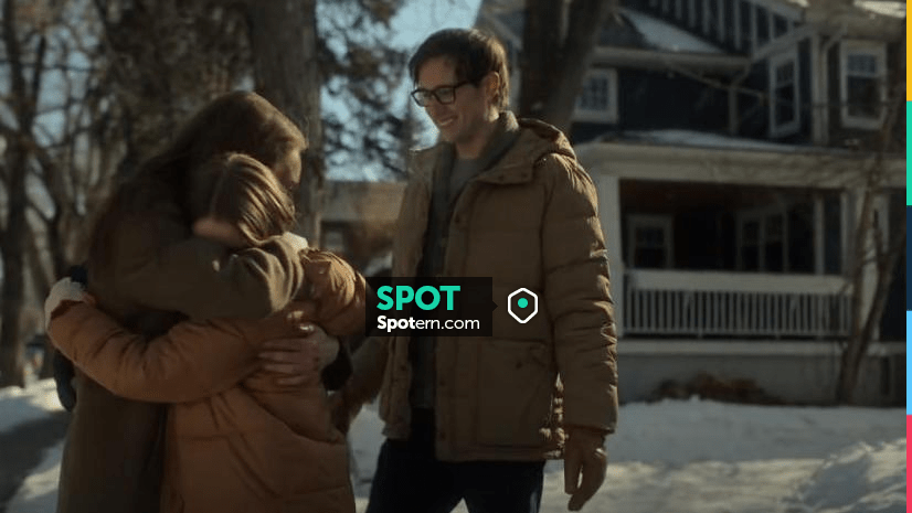 Gap Hooded Puffer Jacket worn by Wayne Lyon (David Rysdahl) as seen in ...