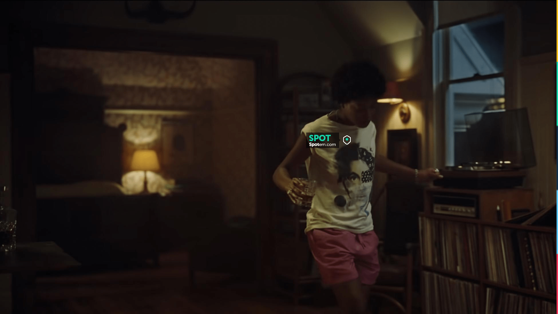 Prince Printed T-Shirt in white worn by Jill Haywood (Keke Palmer) as ...