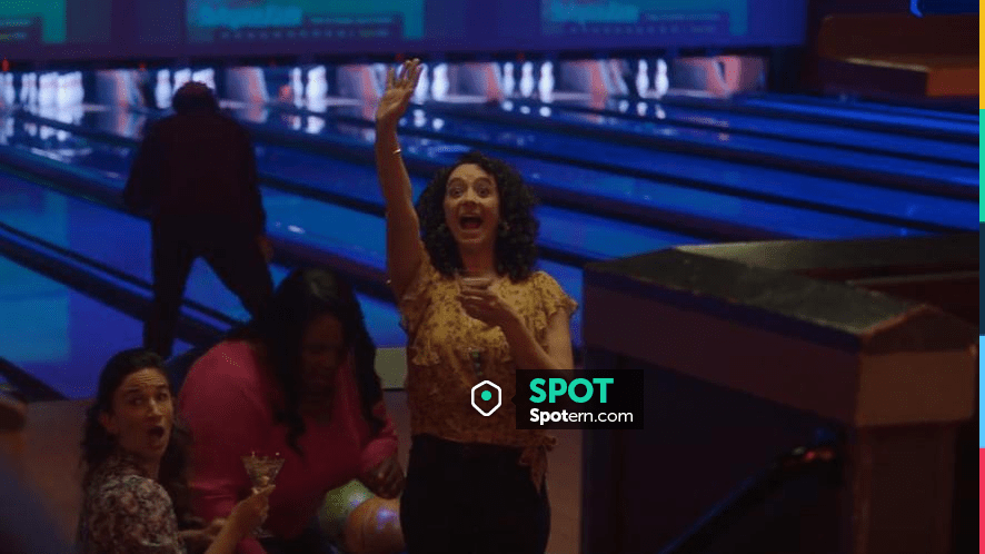 Paige Trisa Blouse worn by Jen (Arielle Siegel) as seen in Life & Beth ...