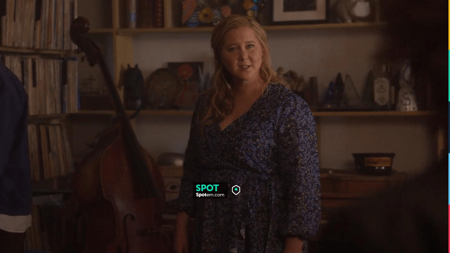 Bardot Kiera Floral Puff Sleeve Faux Wrap Dress worn by Beth (Amy ...