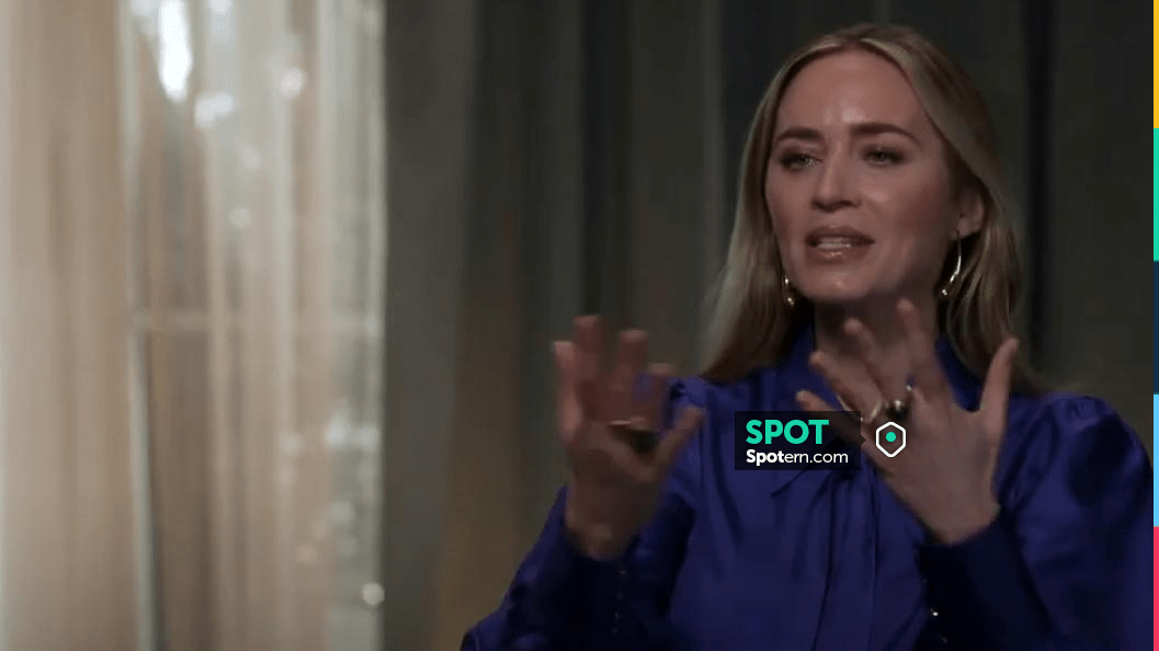 Tiffany & Co Snake Ring worn by Emily Blunt as seen in Good Morning ...