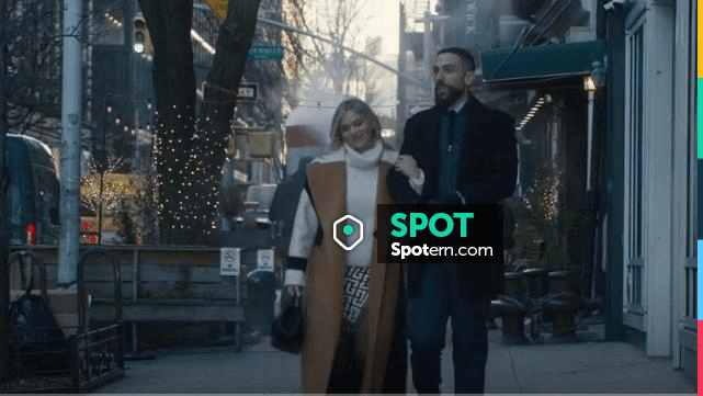 Toccin Brandy Colorblock Trench Coat worn by Gemma Brooks (Comfort ...