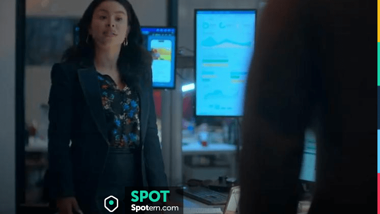 Cinq à Sept Long Lou Pants worn by Mariana Adams Foster (Cierra Ramirez ...