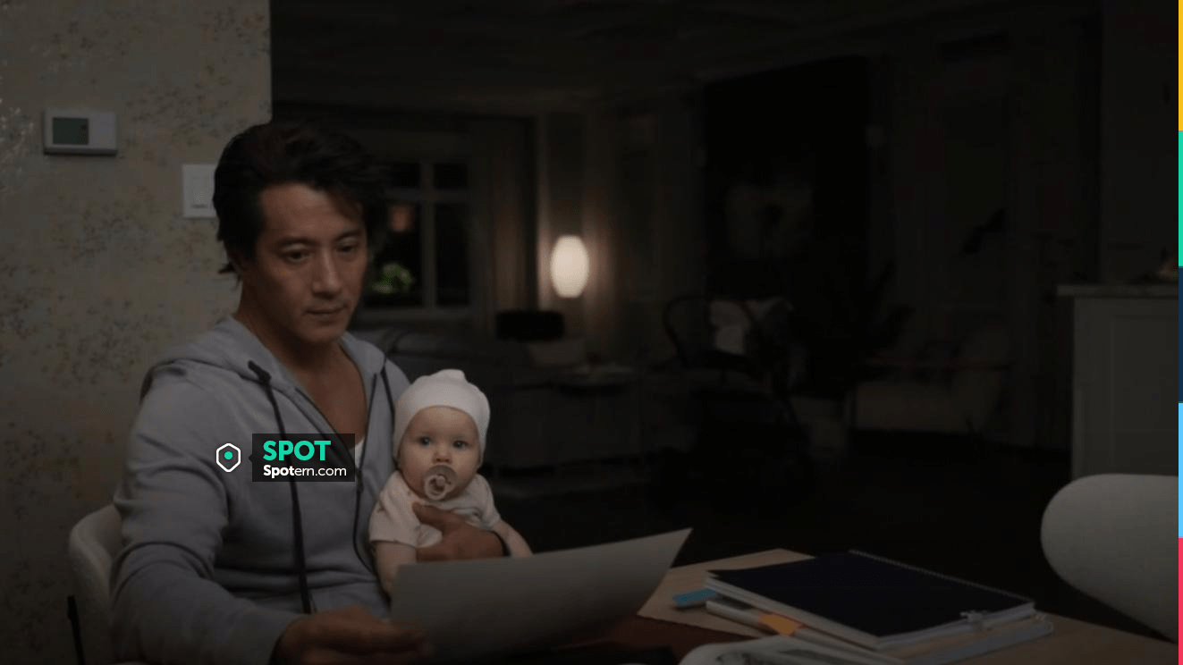 James Perse Vintage Cotton zip-front Hoodie worn by Dr. Alex Park (Will Yun Lee) as seen in The ...