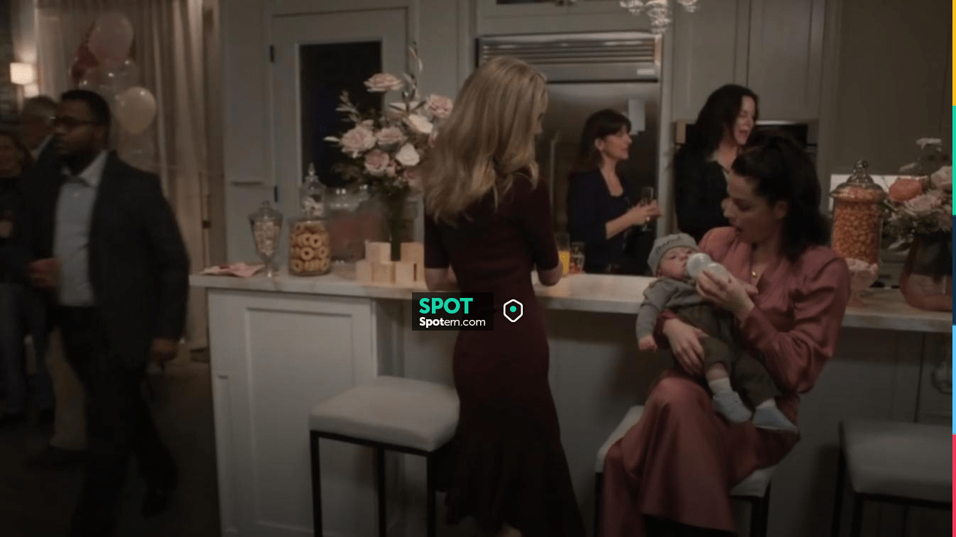 Ted Baker Samalee Dress worn by Dr. Morgan Reznick (Fiona Gubelmann) as ...