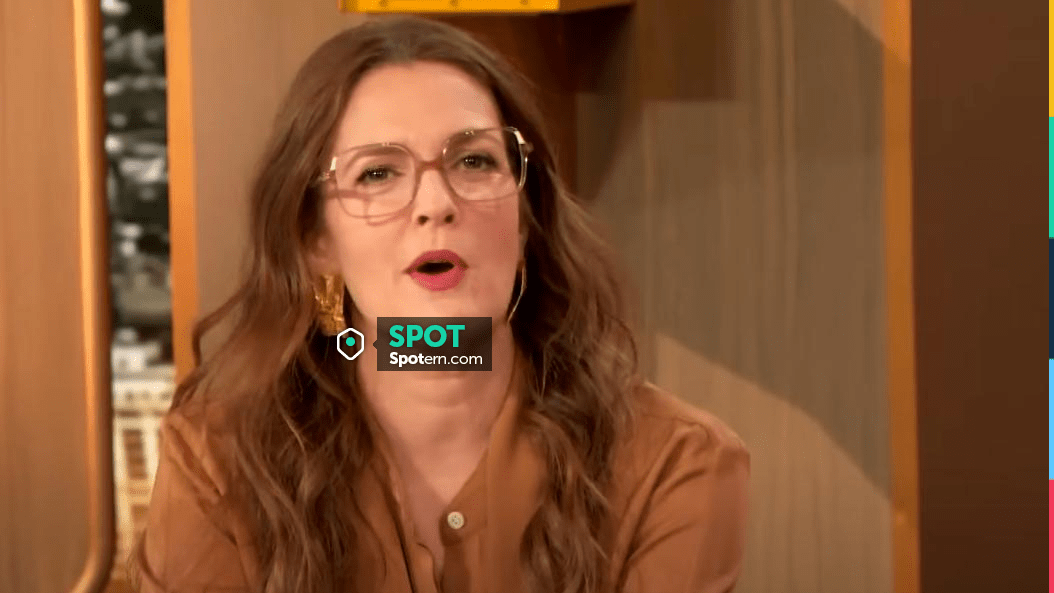 Misho Flow Studs worn by Drew Barrymore as seen in The Drew Barrymore Show on March 1, 2024 ...