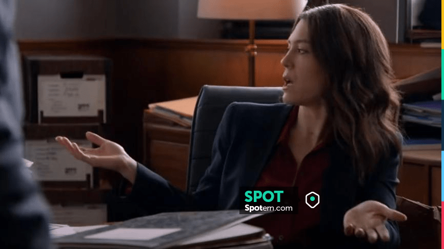 L'agence Tyler Blouse worn by Trudy Platt (Amy Morton) as seen in ...