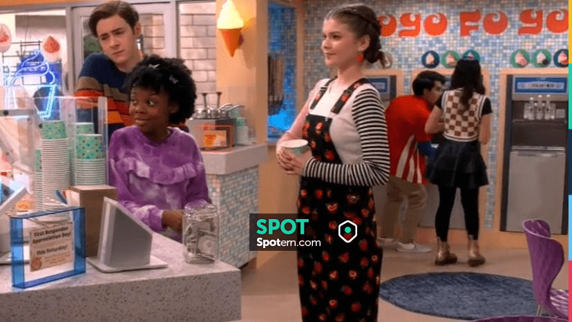 Dangerfield Straw­ber­ry Drill Over­alls worn by Ruby (Kate Godfrey) as ...