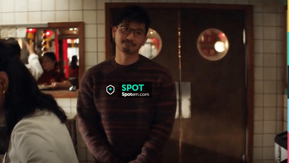 Mr P Space Dye Sweater usado por Ryan Shen (Jon Prasida) como se ve en ...