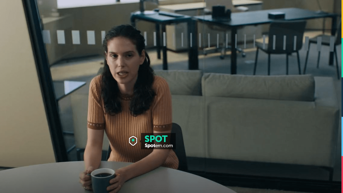 Chloé Pull à œillets porté par Eva Victor (Rian) dans Billions (S06E07 ...