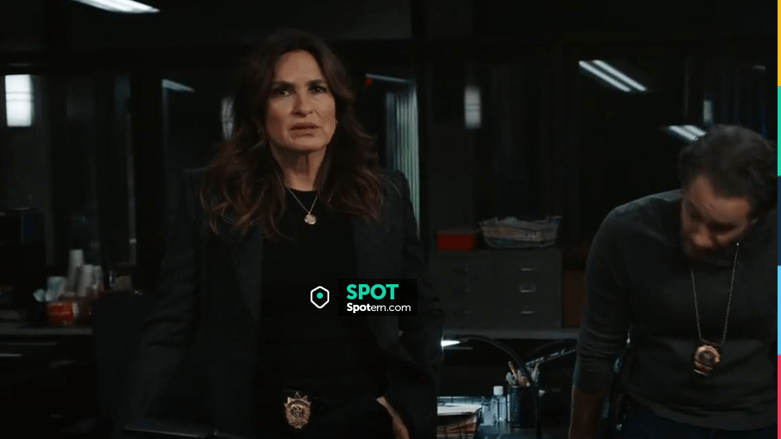 Rag & Bone Black The Knit Long Sleeve T Shirt worn by Detective Olivia ...