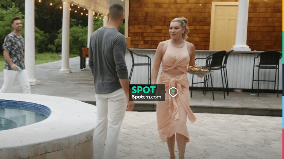 El vestido de la Academia Perrin usado por Lindsay Hubbard como se ve ...