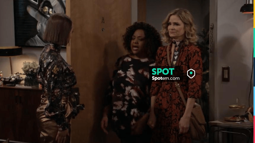 Ba&sh Aline Dress worn by Jean Raines (Kyra Sedgwick) as seen in Call ...