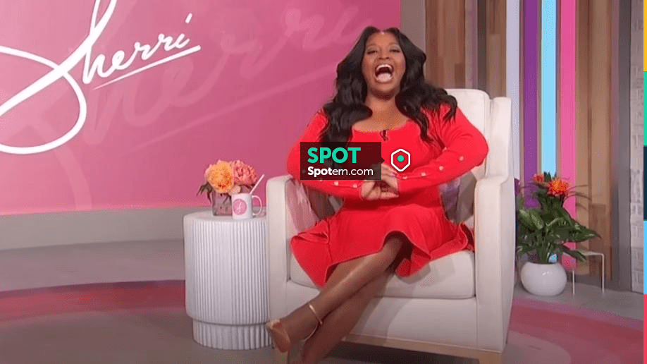 Cara Cara Lisha Knit Fit & Flare Minidress worn by Sherri Shepherd as ...