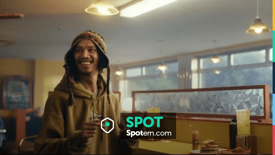 Bdg Mountain Embroidered Fleece Hoodie worn by Jimmy (Michael Vu) as ...