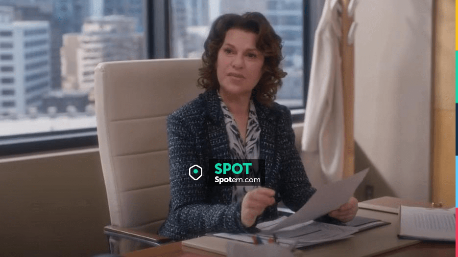 Veronica Beard Cooke Tweed Jacket worn by Belinda Tuttle (Sandra ...