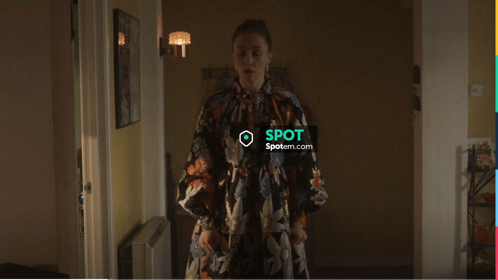 Stine Goya Jasmine Organza Dress worn by Becky Green (Erin Doherty) as ...