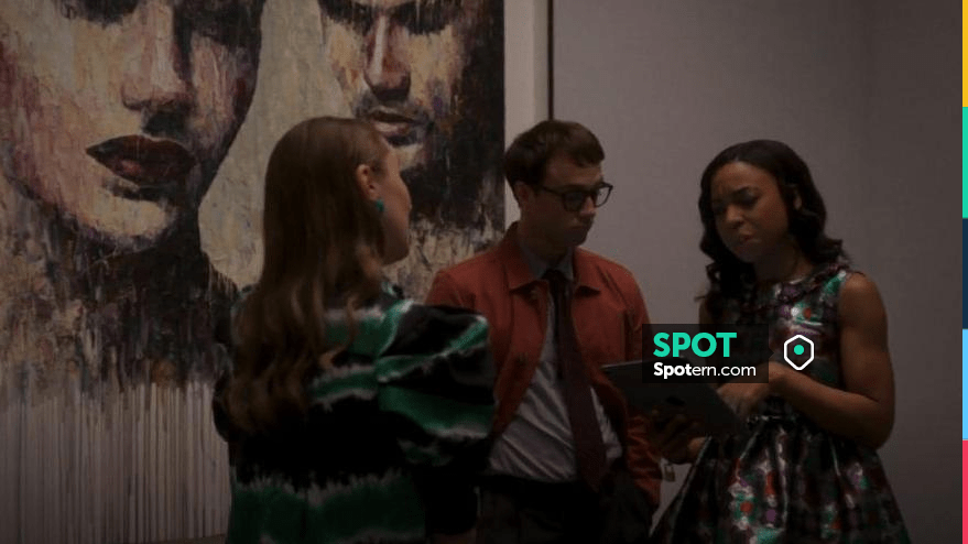 La DoubleJ Luisa Groovy Dot-print blouse worn by Livia (Pippa Bennett ...