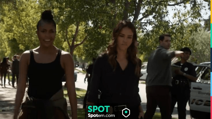 Rag & Bone Leather Belt worn by Nancy McKenna (Jessica Alba) as seen in ...