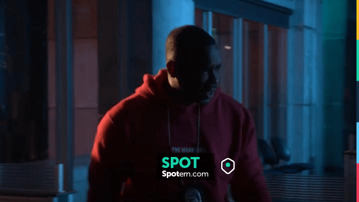 Tmc Bar Hood­ie worn by Ben Baines (Duane Martin) as seen in L.A.'s ...