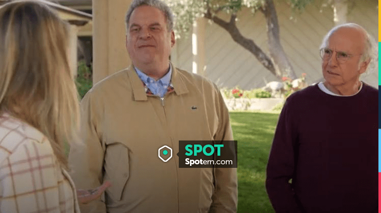 Lacoste Har­ring­ton Jack­et worn by Jeff Greene (Jeff Garlin) as seen ...