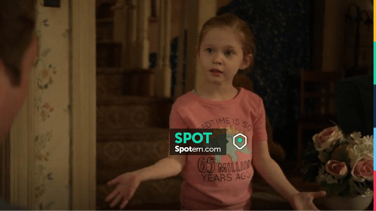 Zulily Carter's Pink & White 'Bedtime is So 65 million Years Ago ...