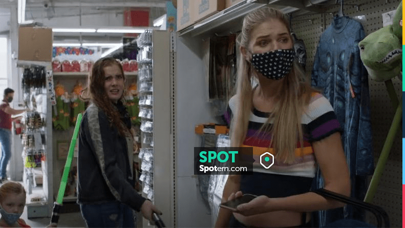 Cinq a Sept Nicolette Stripe Ribbed Top worn by Tami Tamietti (Kate ...