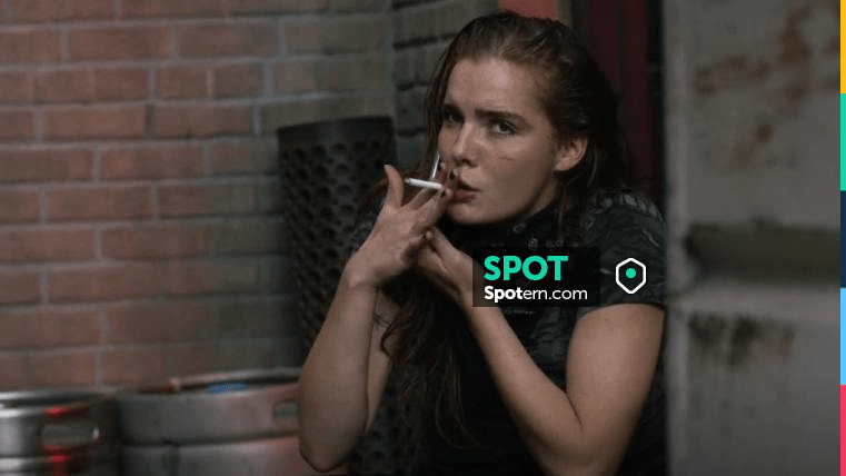 AllSaints Sweat T-Shirt in Tiger Print worn by Sandy Milkovich (Elise ...