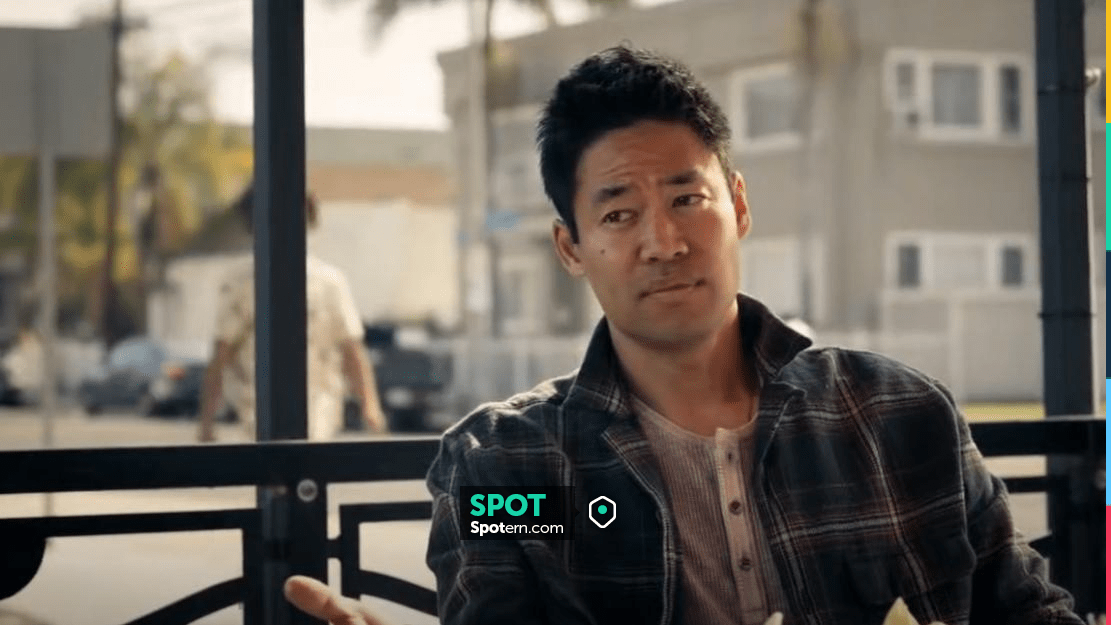 All Saints Dean Cord worn by Officer Victor Tan (David Lim) as seen in ...