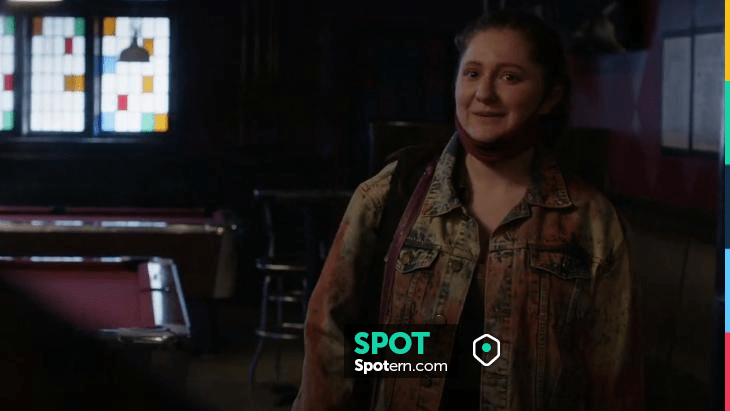 Body Topshop Lace Trim en color caqui usado por Debbie Gallagher (Emma ...