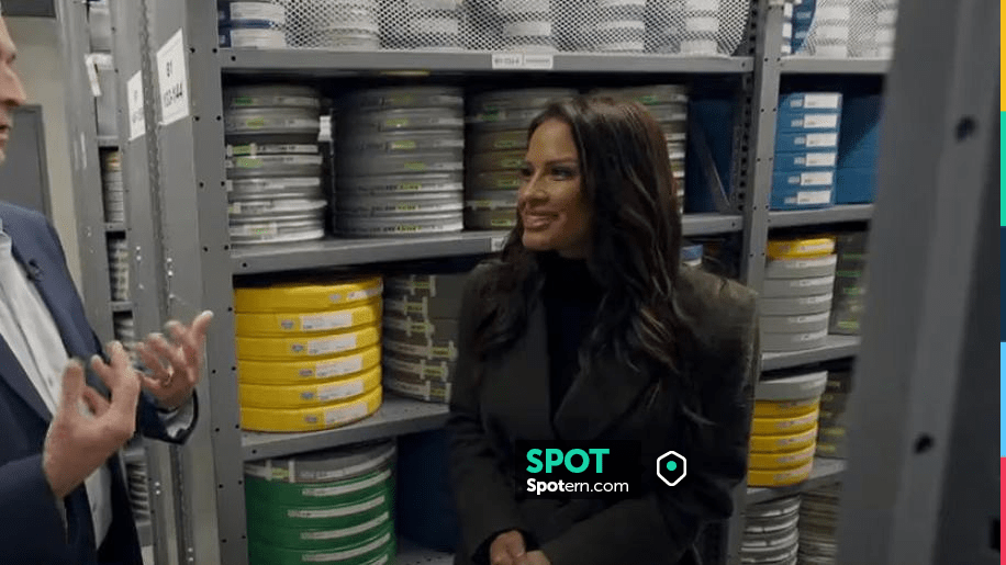 L'Agence Jordana Boucle Wrap Cinted Blazer usado por Rocsi Diaz como se ...