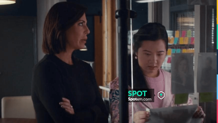 J.Crew Crewneck Sweater in Super Soft Yarn worn by Zoe Chow (Samantha ...
