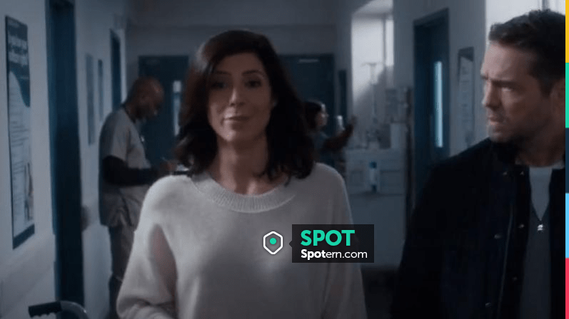 James Perse Cashmere Sweater worn by Angie Everett (Cindy Sampson) as ...