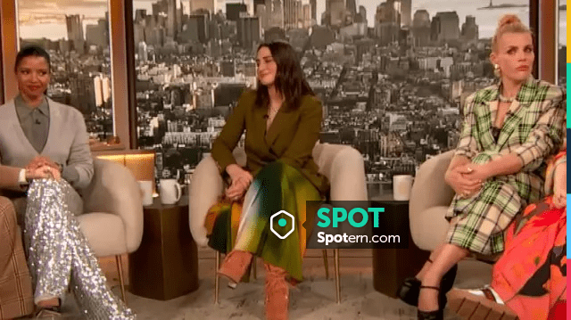 Marie Oliver Cam­brie Skirt worn by Sara Bareilles as seen in The Drew ...