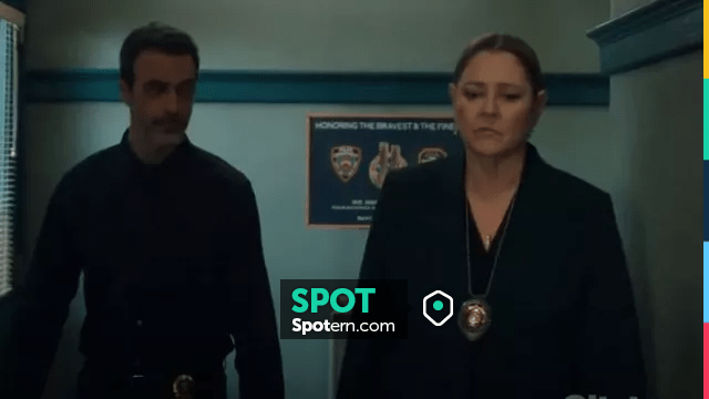 Calvin Klein Roll Sleeve Open Front Blazer worn by Lieutenant Kate ...