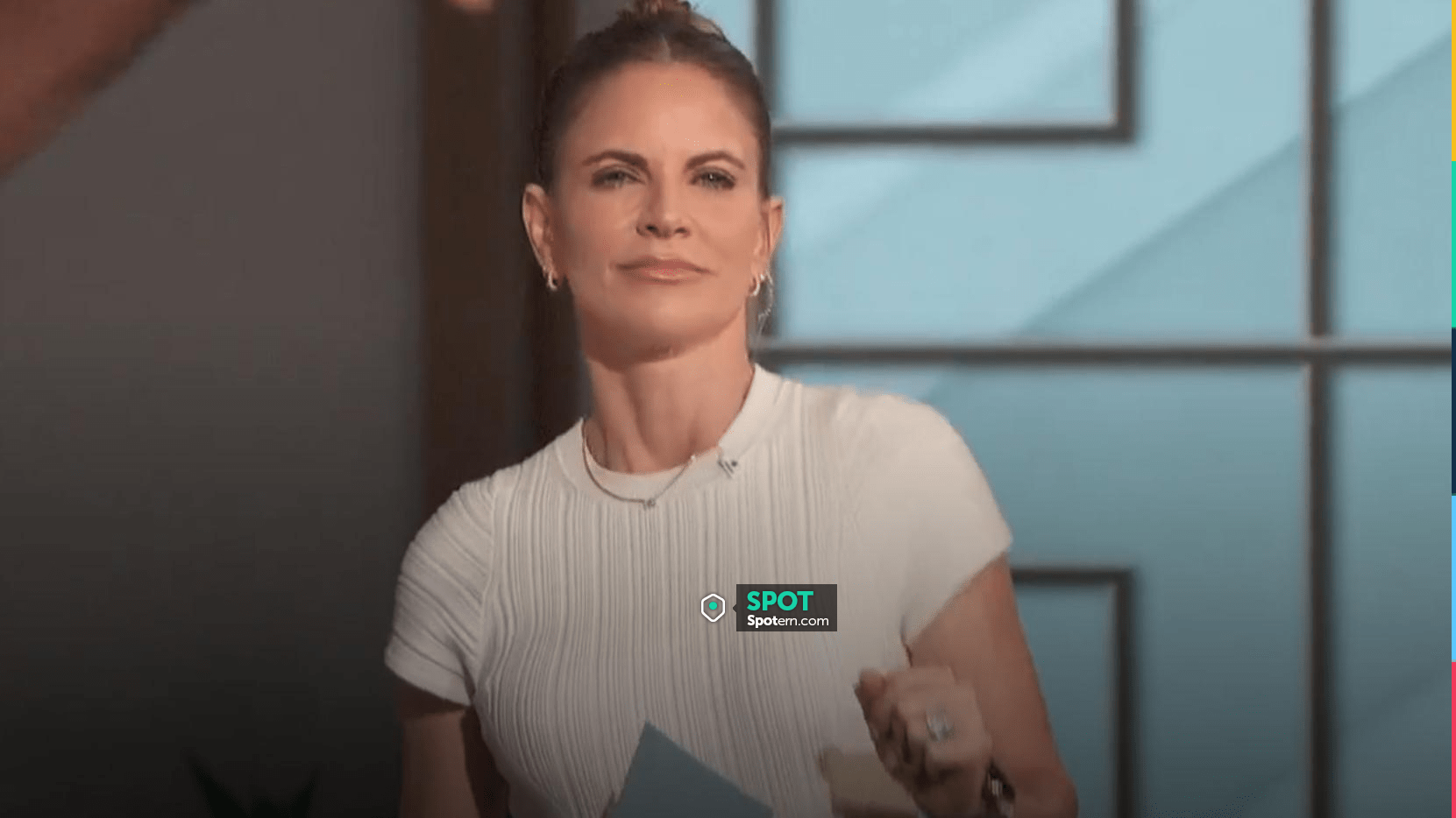 Simkhai Demitria Dress worn by Natalie Morales as seen in The Talk on ...