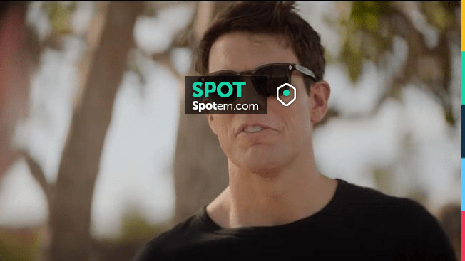 Garrett Leight Ace Sun­glass­es worn by Troy Delaney (Jake Lacy) as seen in Apples Never Fall ...