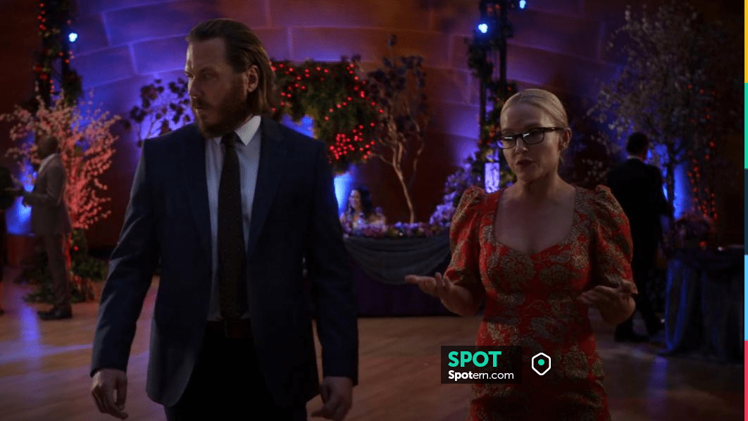 Rebecca Vallance Amaretto Dress worn by Linda Martin (Rachael Harris ...