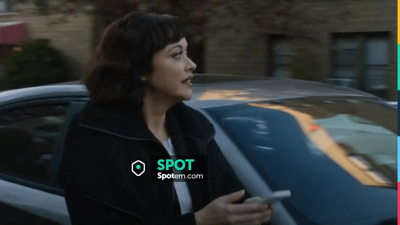 Mackage Nori-K Coat worn by Maria Baez (Marisa Ramirez) as seen in Blue ...