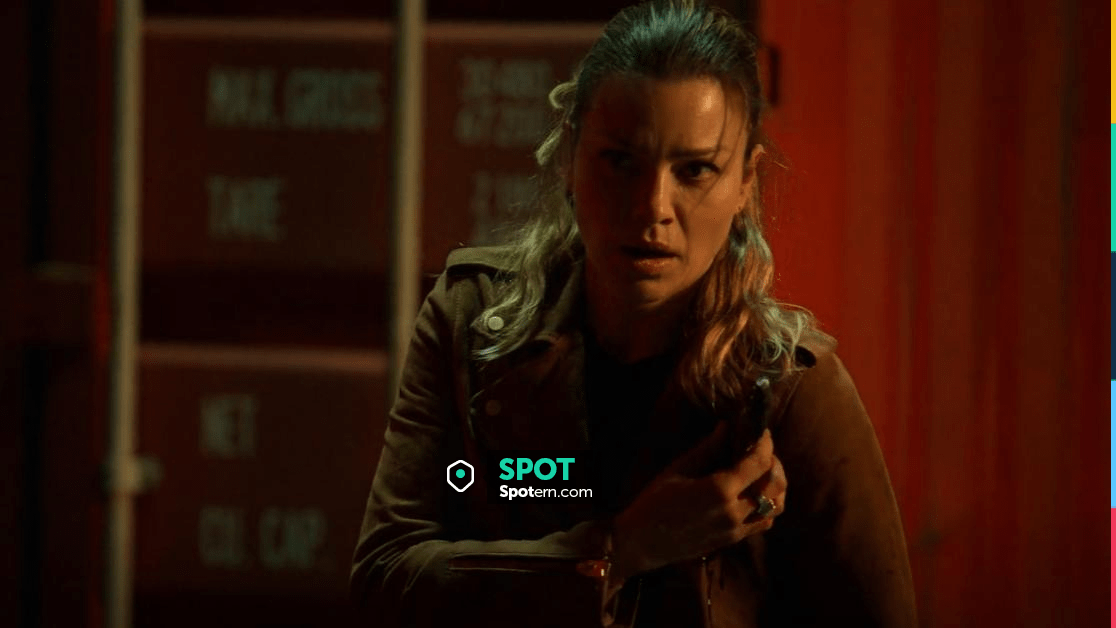 AllSaints Balfern Jacket worn by Chloe Decker (Lauren German) as seen ...