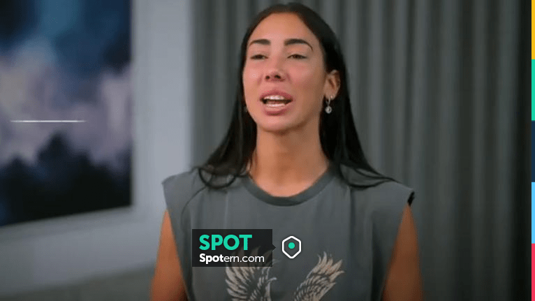 Thrills Eternal Flight Merch Fit Muscle Tee worn by Jade Pywell as seen ...