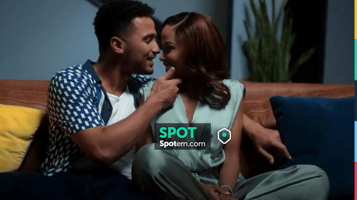 Zara Ef­fect Jump­suit worn by Andrea 'Andi' Barnes (KJ Smith) as seen ...