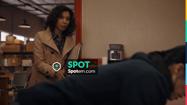 Babaton Howell Coat worn by Susan Redman (Rekha Sharma) as seen in The ...