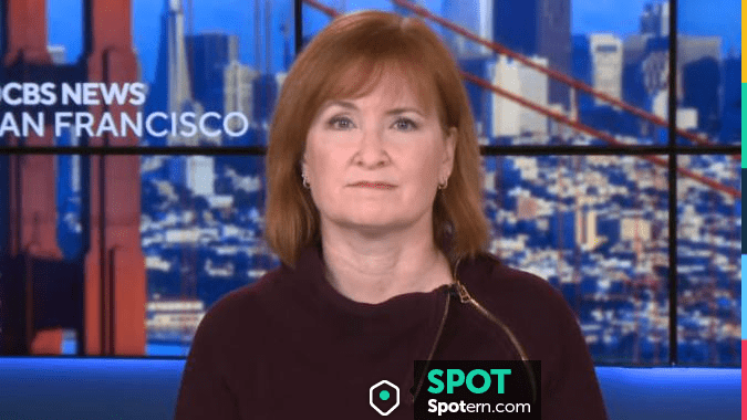 Calvin Klein Asym­met­ric Zip Dress worn by Anna Werner as seen in CBS ...