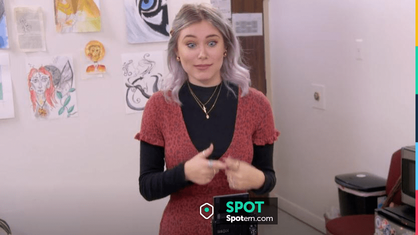 Forever 21 Wrap Dress worn by Cheyenna Clearbrook as seen in Deaf U ...