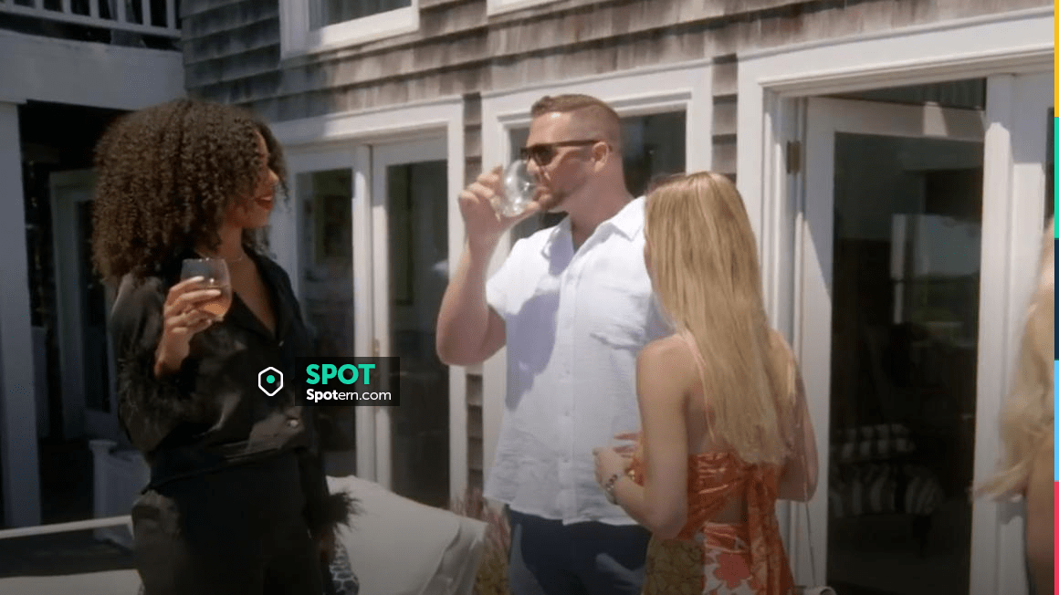 Nadine Merabi Taylo Blouse worn by Mia Calabrese as seen in Selling the ...