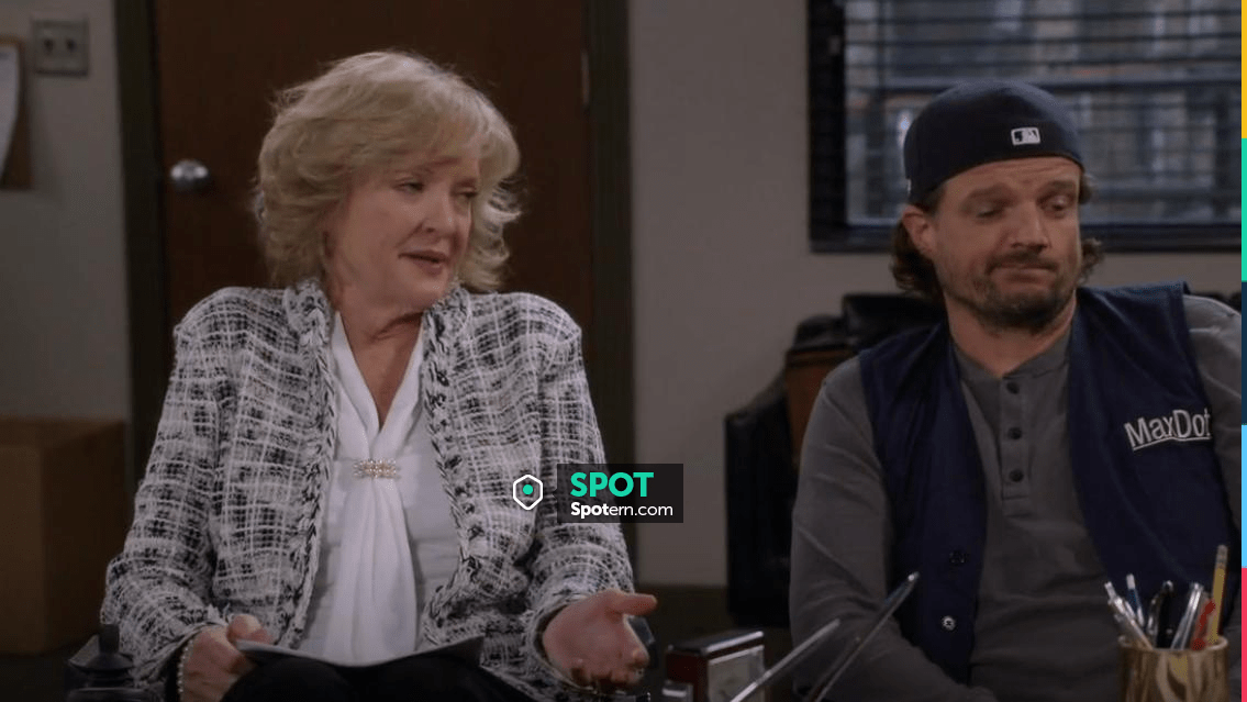 Nic + Zoe New Mix tweed Fringe Jack­et worn by Dottie (Christine ...